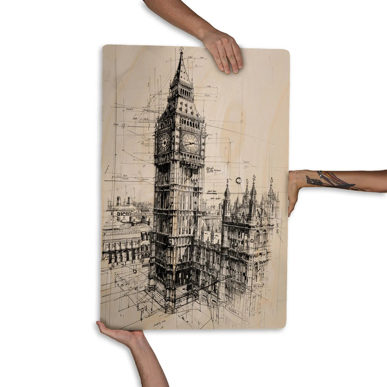 Quadro Decorativo - Big Ben – Muralist Decor